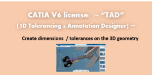 TAD (3D Tolerancing & Annotation Designer): 3Dモデル上でモデルベース定義を可能にします。2D図面 ...